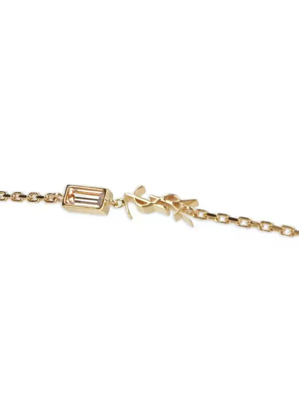 Saint Laurent Logo-charm Bracelet