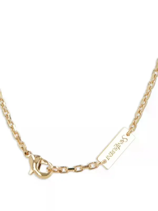 Saint Laurent Logo-charm Bracelet