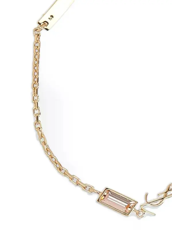 Saint Laurent Logo-charm Bracelet