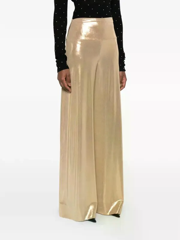 Norma Kamali High-waisted Wide-leg Pants