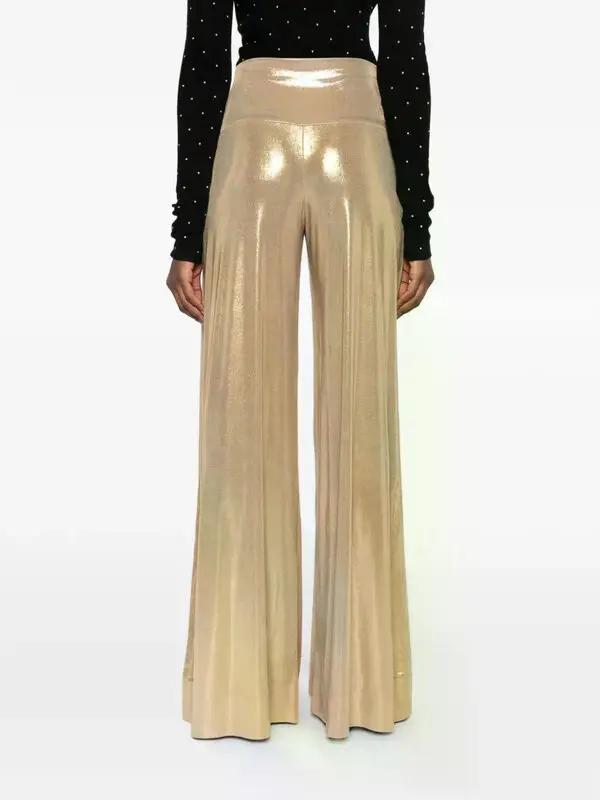 Norma Kamali High-waisted Wide-leg Pants