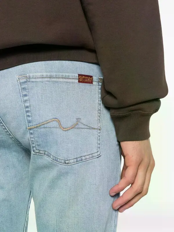 7 For All Mankind Button-fastening Jeans