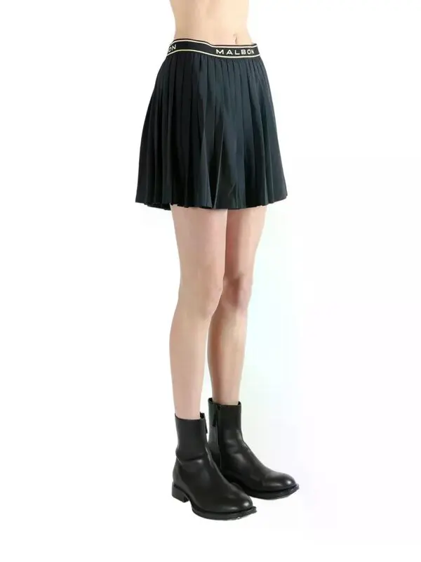 MALBON Laurell Pleated Mini Skirt