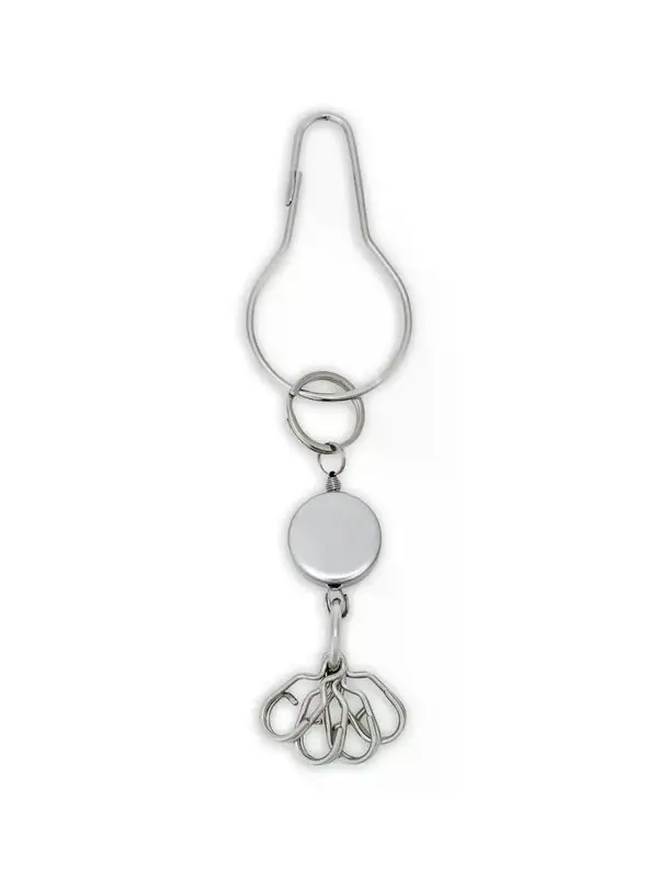 Our Legacy Clip Multiple Rings Keyring