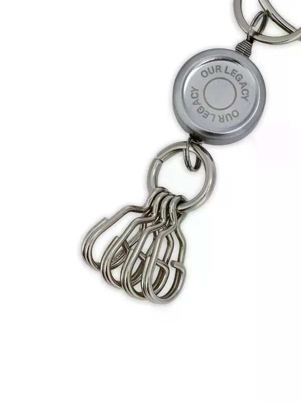 Our Legacy Clip Multiple Rings Keyring
