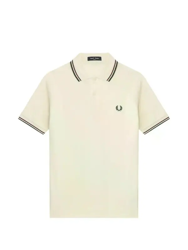Fred Perry Embroidered Tipped Polo Shirt