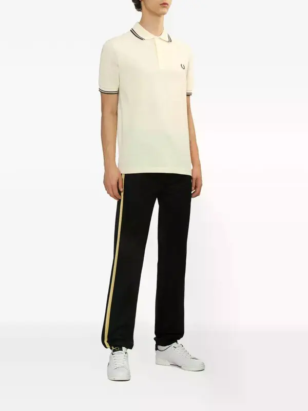 Fred Perry Embroidered Tipped Polo Shirt