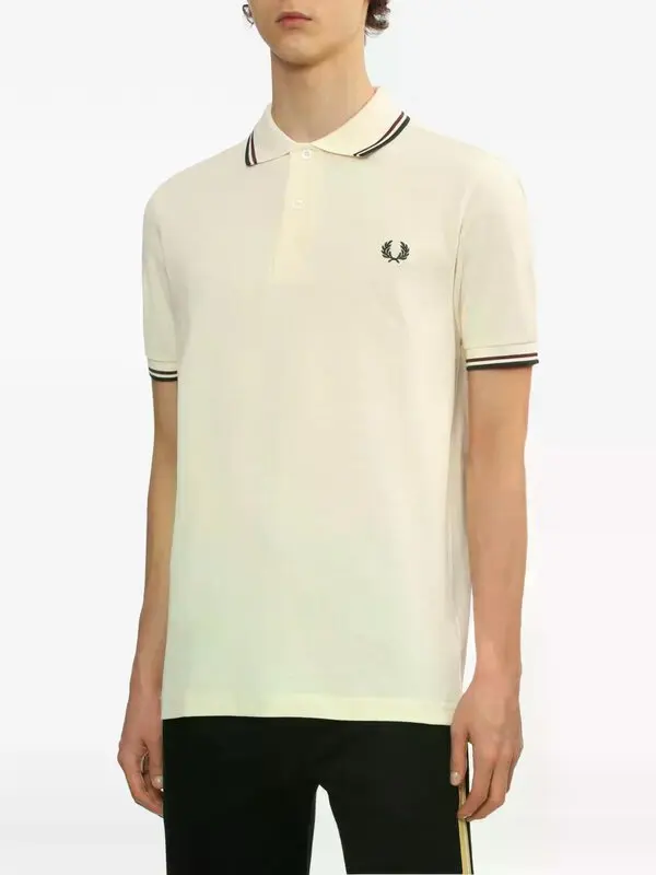 Fred Perry Embroidered Tipped Polo Shirt