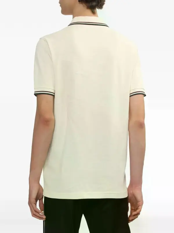 Fred Perry Embroidered Tipped Polo Shirt