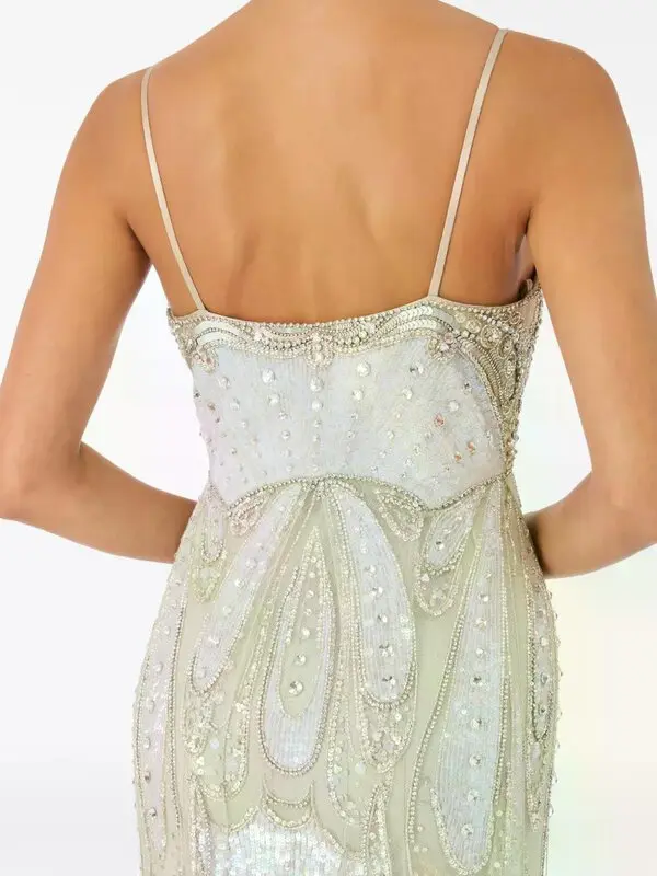 Jenny Packham Yves Beaded Maxi Dress