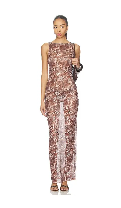 Superdown Daranna Maxi Dress - Brown