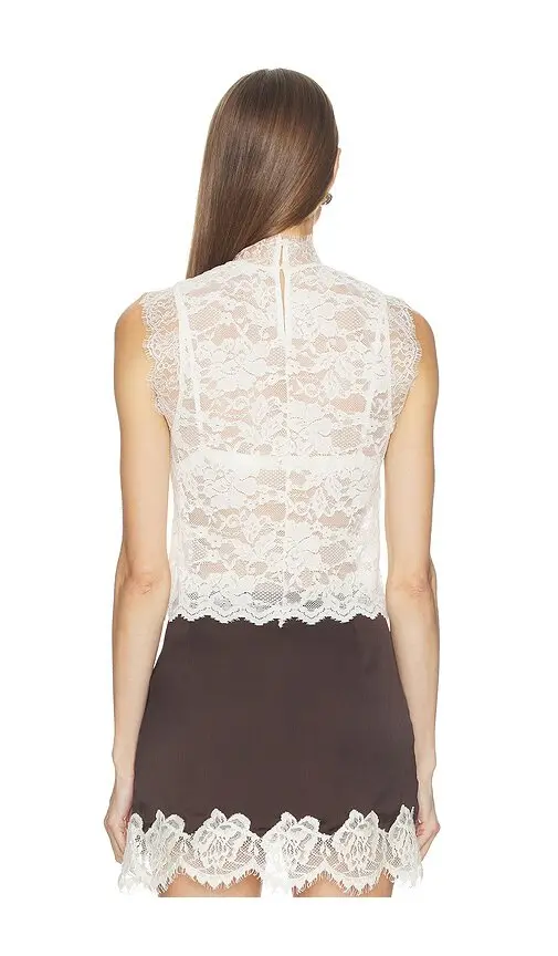 Superdown Laura Lace Top