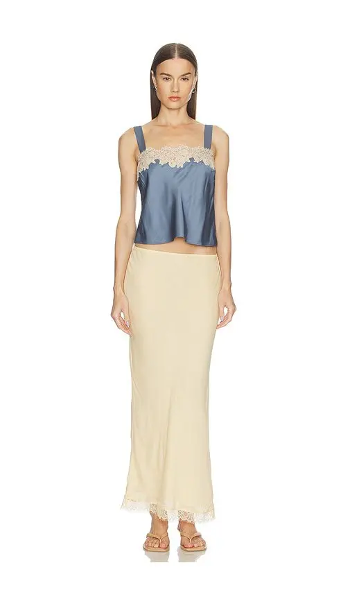 Rixo Vyonne Top - Slate