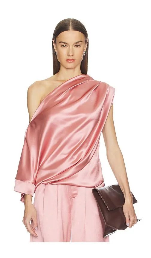 NONCHALANT LABEL Lea Blouse - Rose
