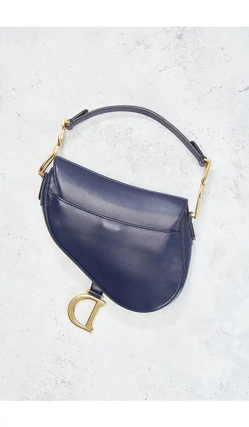 FWRD RENEW Dior Saddle Bag - Blue