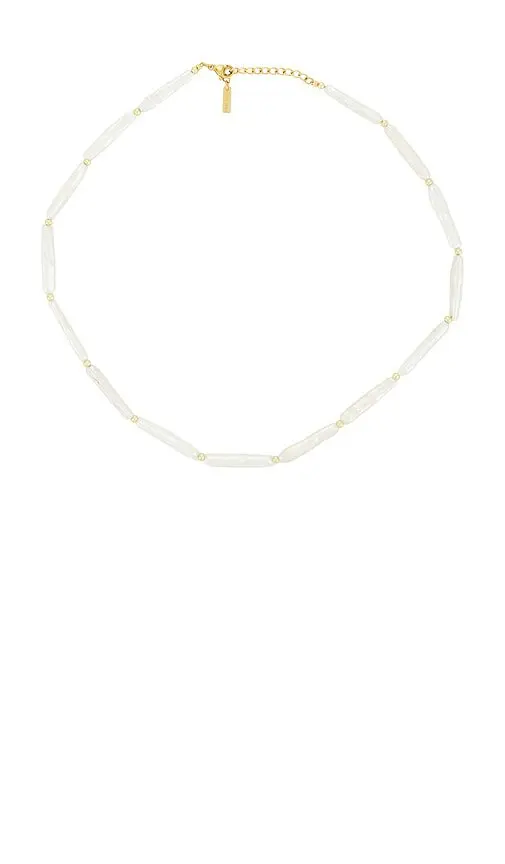 CASA CLARA Crystal Choker - White