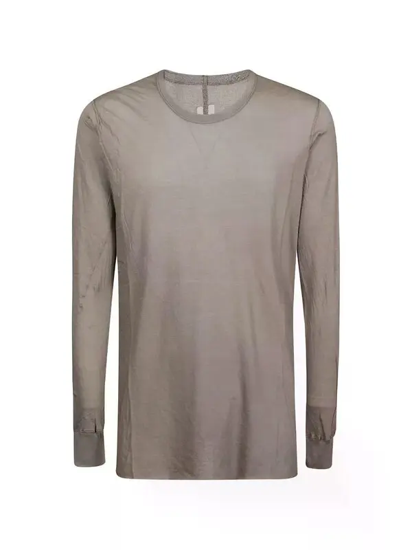 Rick Owens Basic Long-sleeve Cotton T-shirt