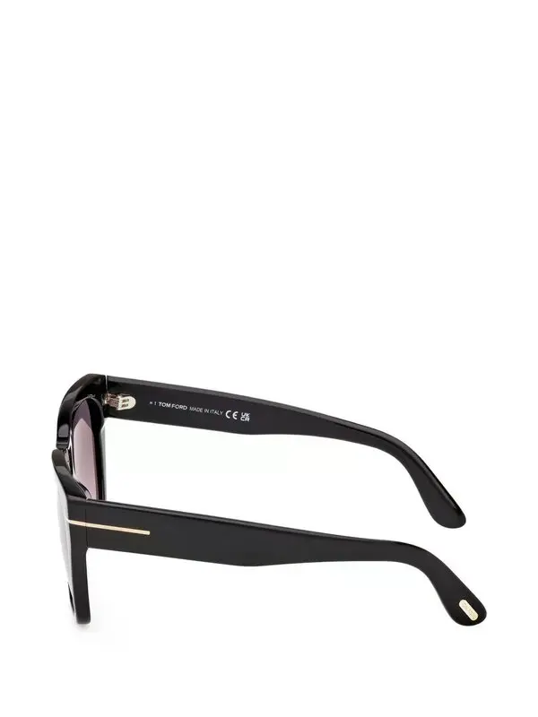 TOM FORD Square Frame Sunglasses - Black