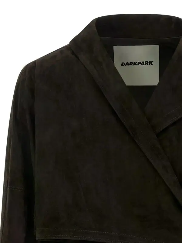 DARKPARK Suede Contour Jacket - Brown