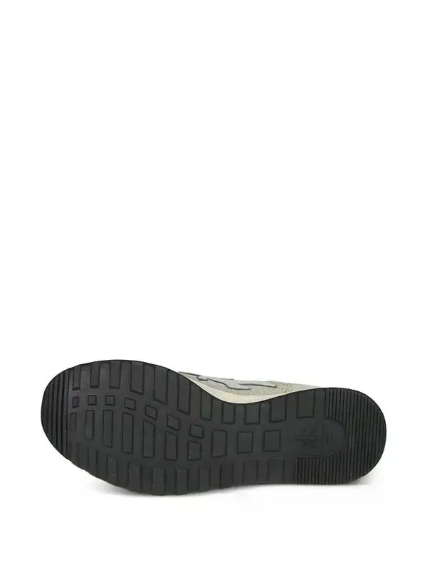 Premiata Logo Detail Panelled Sneakers - Grey