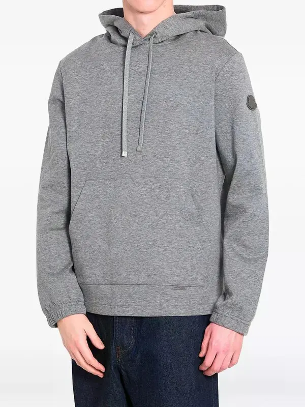 Moncler Drawstring Kangaroo Pocket Hoodie