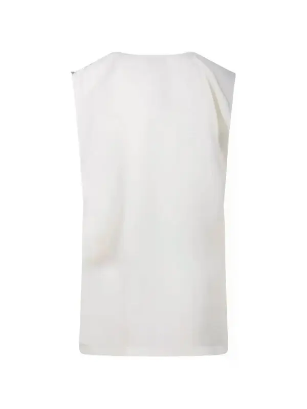 Sportmax Floral-print Top - Neutrals