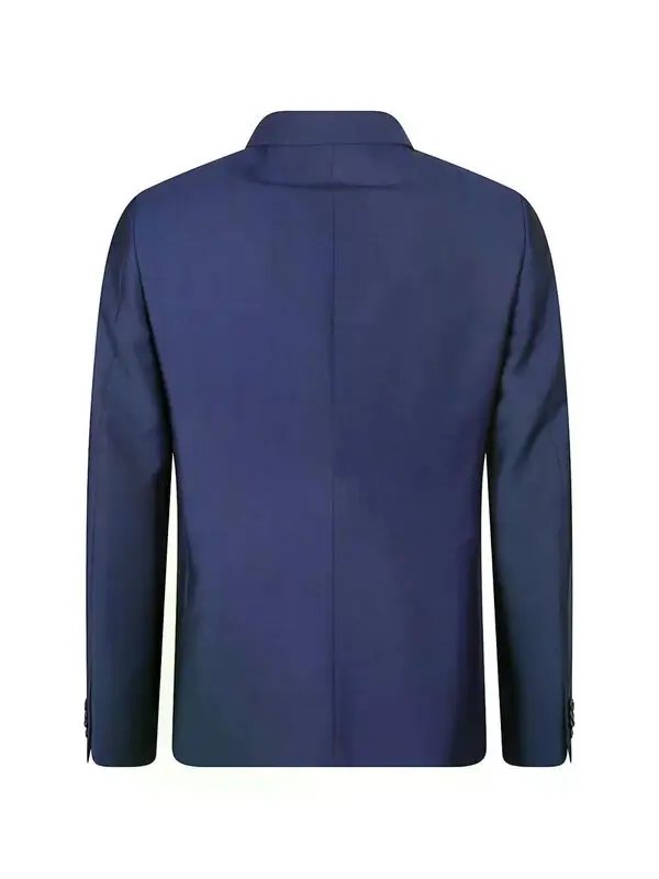 Zegna Buttoned Suit - Blue