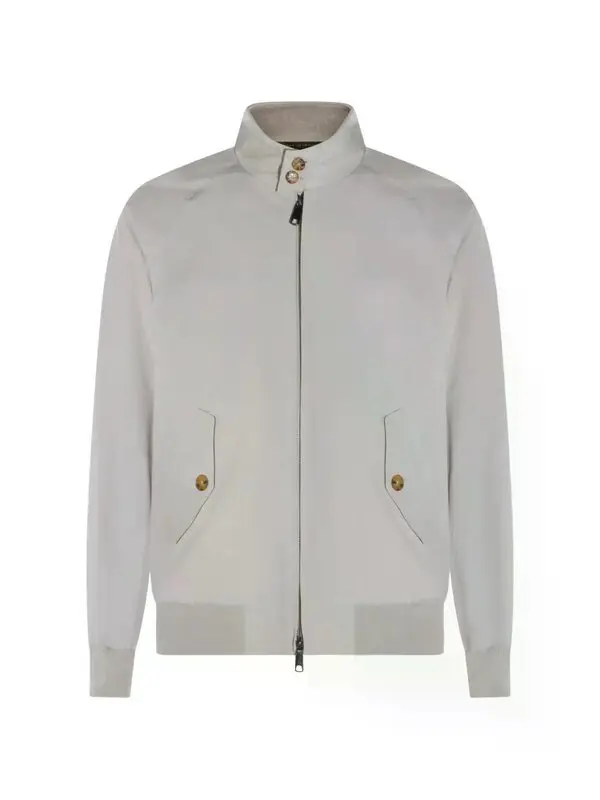 BARACUTA G9 Harrington High-collar Jacket - Grey