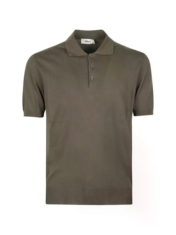 Altea Buttoned Polo Shirt - Green