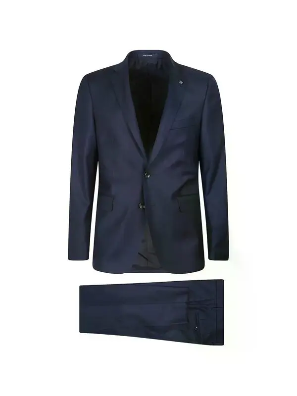 Tagliatore Two-button Wool Suit - Blue