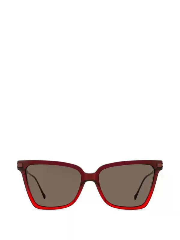 FERRAGAMO Butterfly-frame Sunglasses - Red