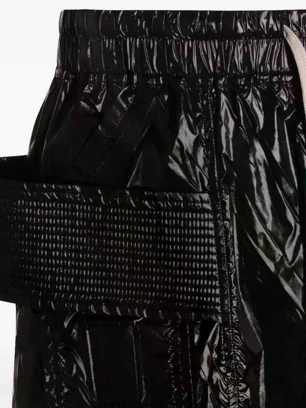 Rick Owens Creach Drawstring Cargo Pants - Black