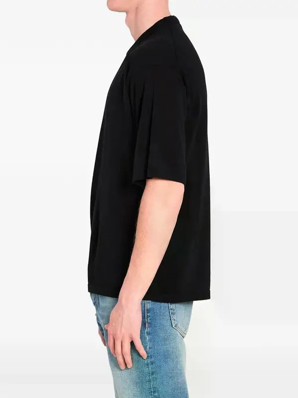 ROBERTO COLLINA Ribbed Crewneck T-shirt