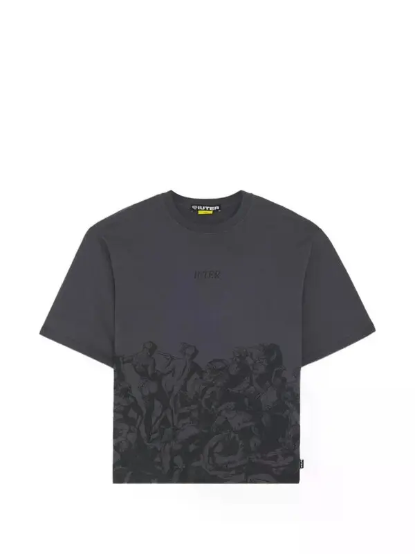 IUTER Battle Reverse Stitch T-shirt