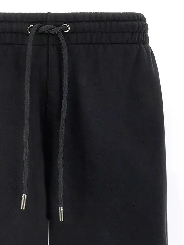 Off-White Paint Diag Skate Printed Bermuda Shorts - Black