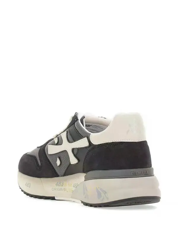 Premiata Mick 8085 Logo Sneakers - Black