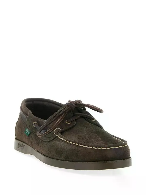 Paraboot Barth Suede Boat Shoes