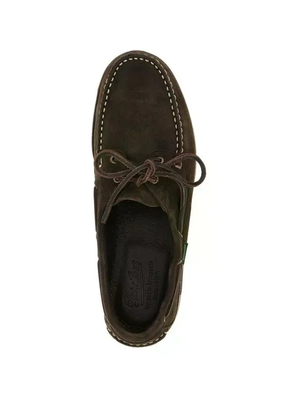 Paraboot Barth Suede Boat Shoes
