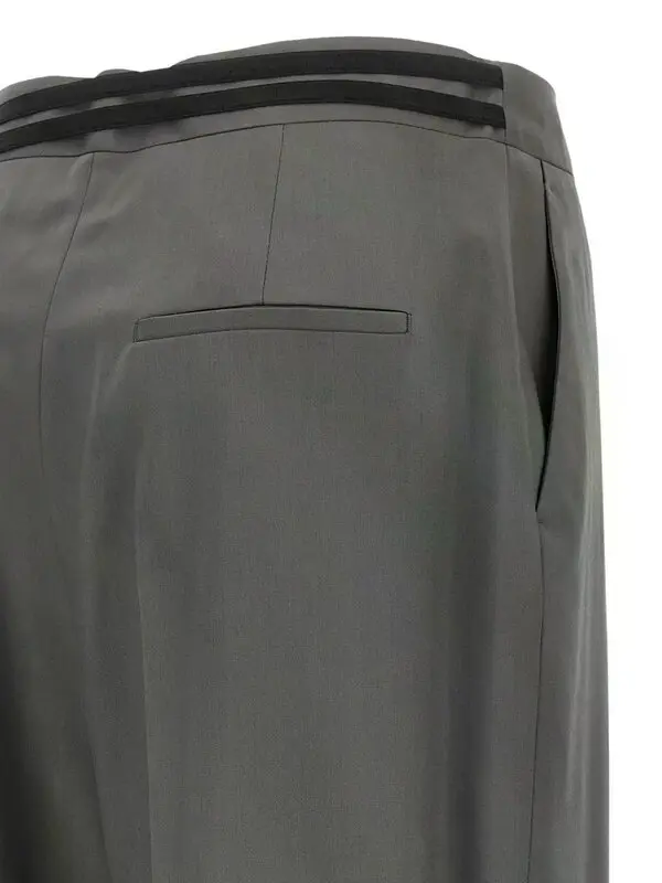 ARMARIUM Tailored Wide-leg Trousers