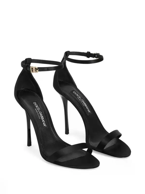 Dolce & Gabbana Keira Buckle-strap Heeled Sandals