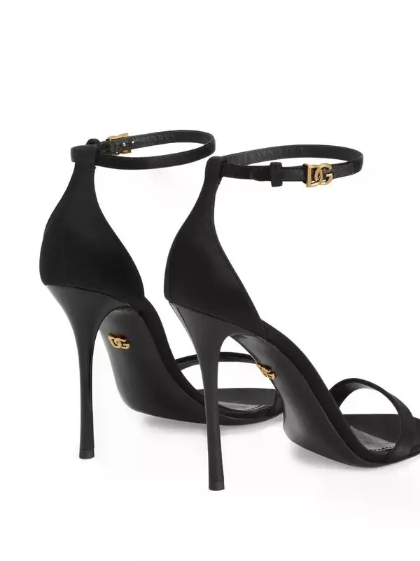 Dolce & Gabbana Keira Buckle-strap Heeled Sandals