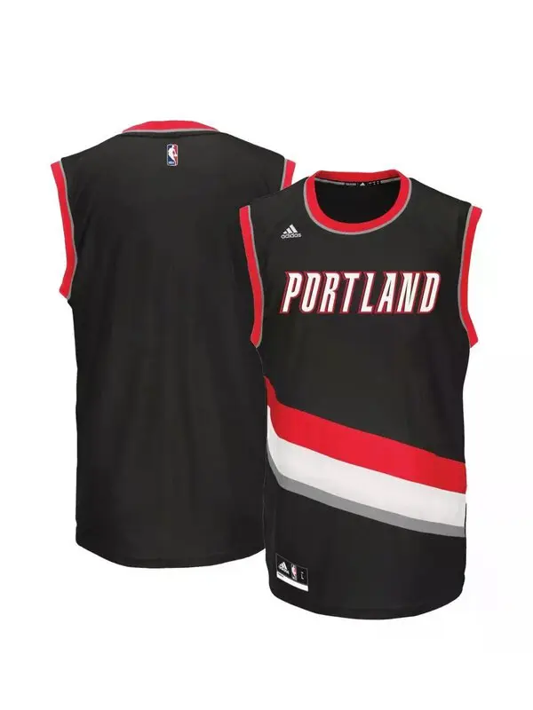 Adidas Portland Trail Blazers Swingman Tank Top - Black