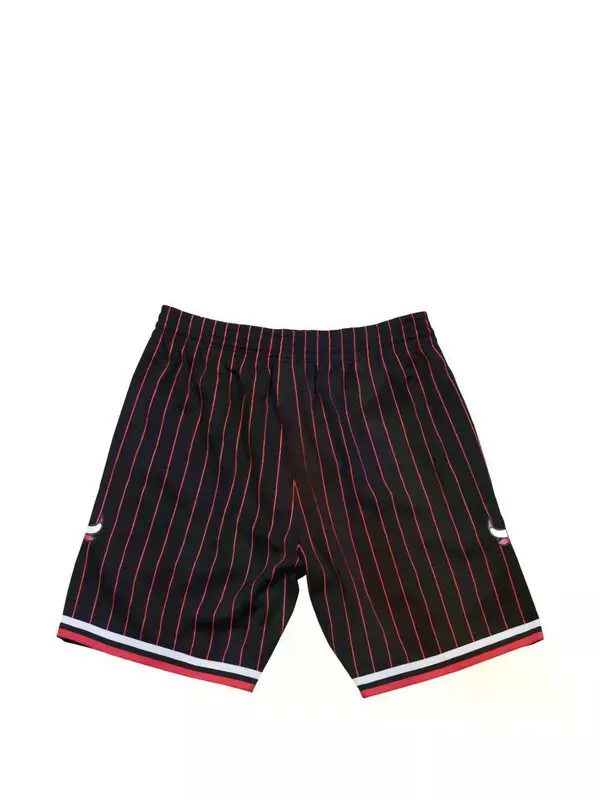 Mitchell & Ness Striped Logo Shorts