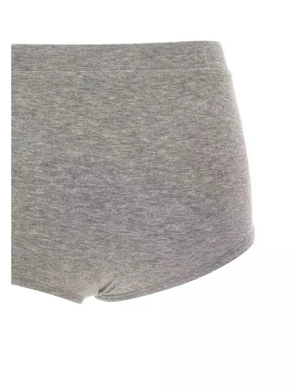 ENTIRE STUDIOS Ribbed Shorts - Grey