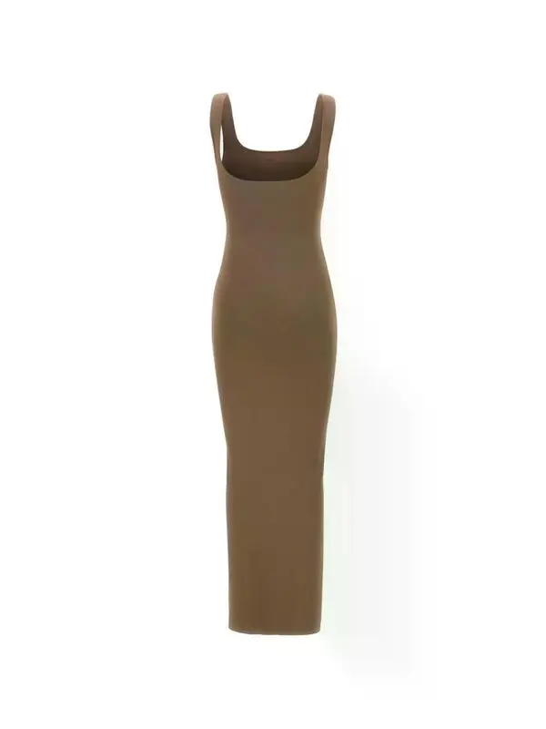 ENTIRE STUDIOS Knit Midi Dress - Brown