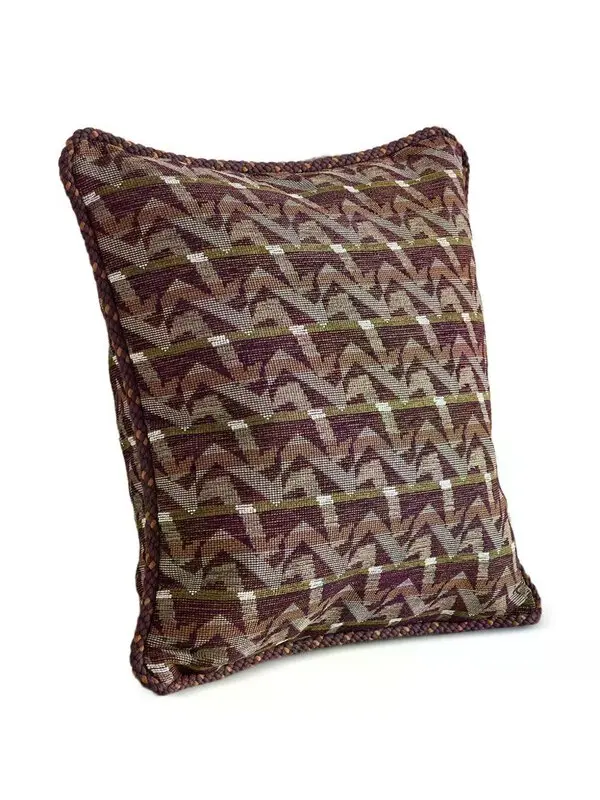 SOHO HOME Fulton Patterned Rope-trim Cushion