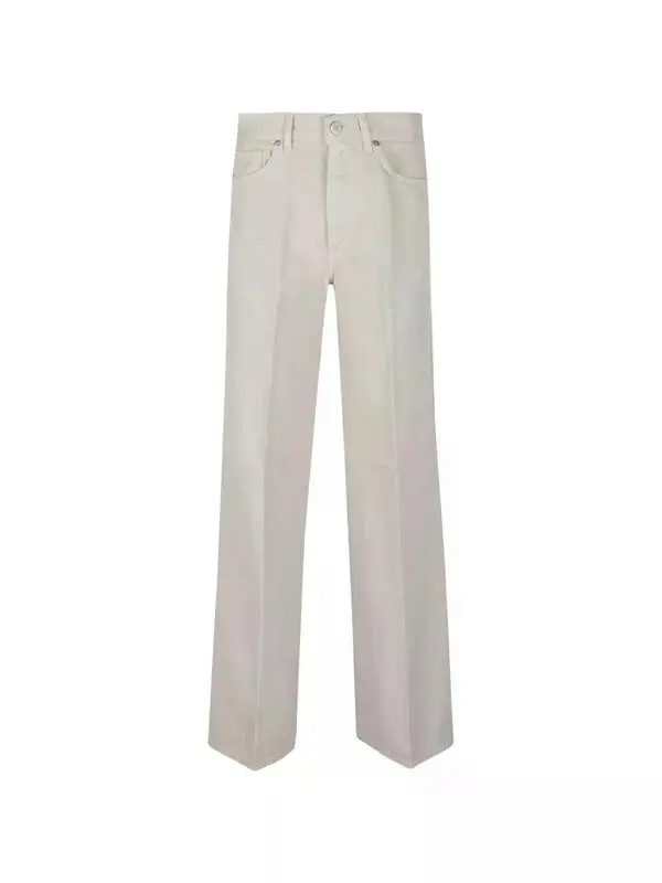 PT TORINO High-waisted Straight Leg Denim