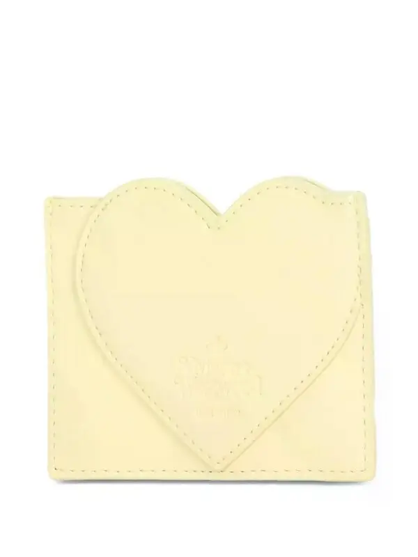 VIVIENNE WESTWOOD Pu Smooth Heart Card Case