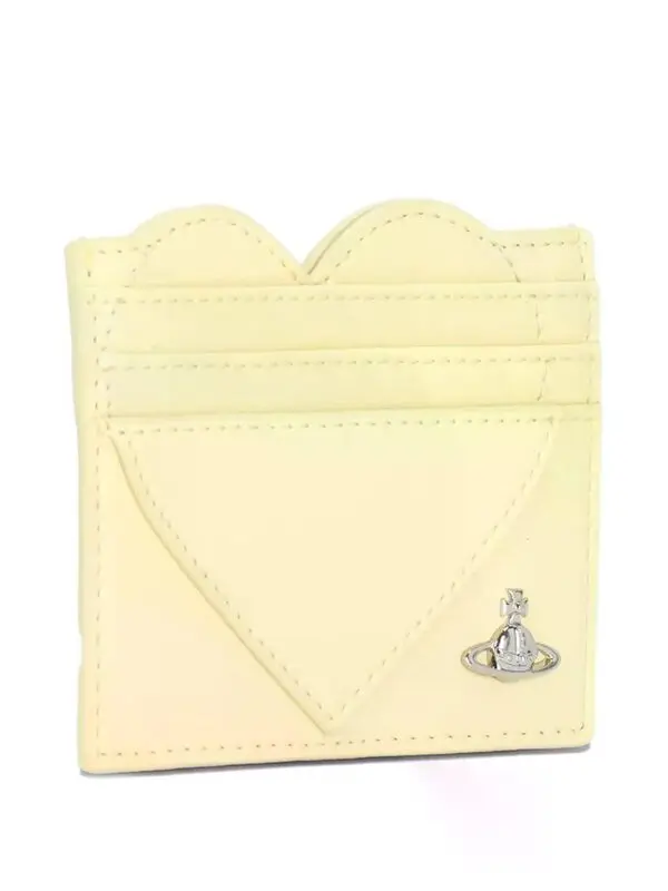 VIVIENNE WESTWOOD Pu Smooth Heart Card Case