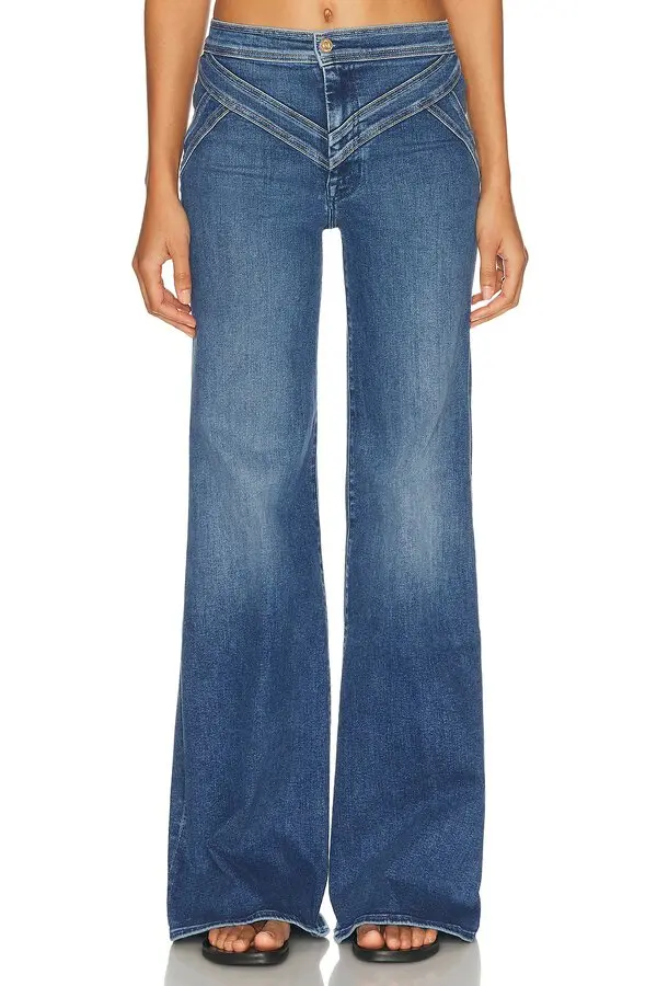 MOTHER The Criss Cross Roller Heel Jeans - Prized Possession